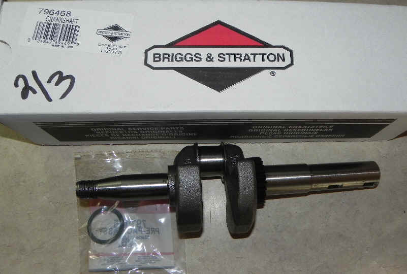 Briggs Stratton Crankshaft Part No 796468